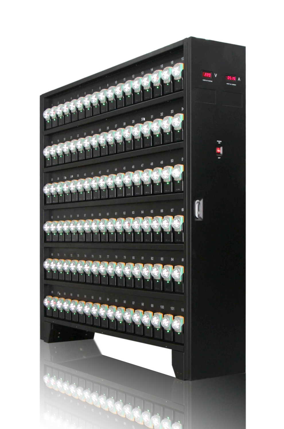 NWCR-204B Charging Rack for Cordless Cap Lamps