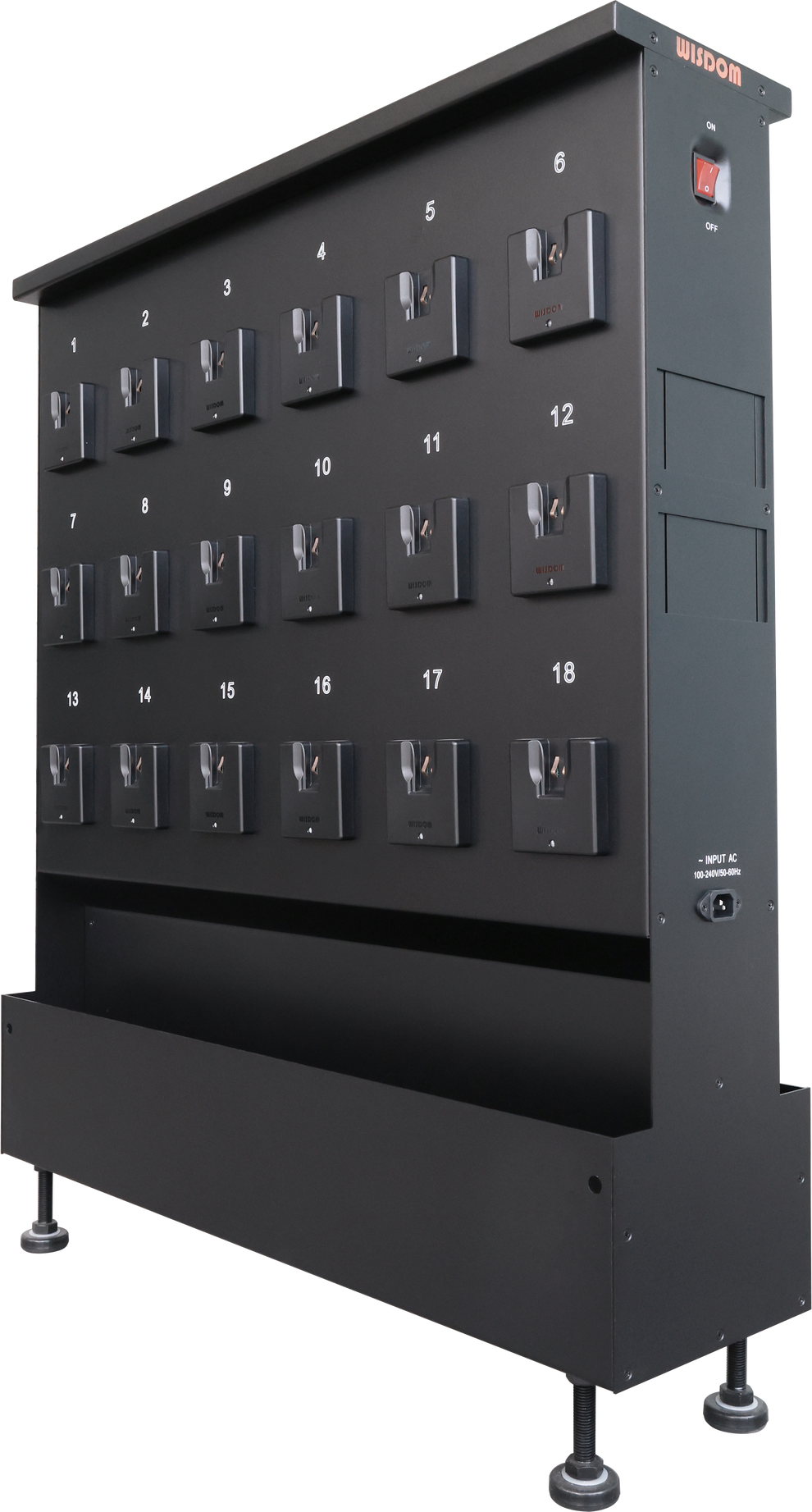 NWCR-36A Corded Lamp Charging Rack